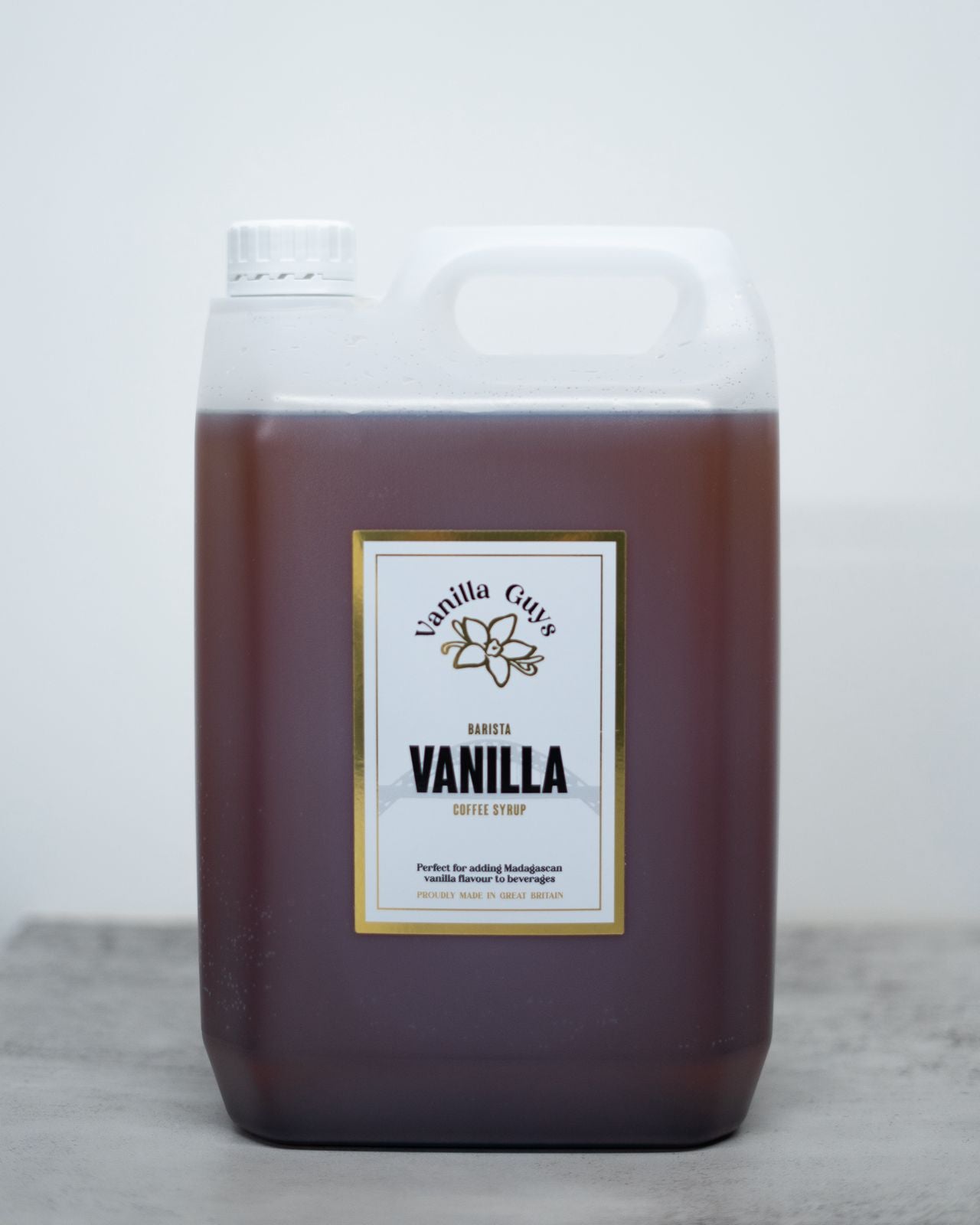 5 Litre Madagascan Vanilla Coffee Syrup – Vanillaguys